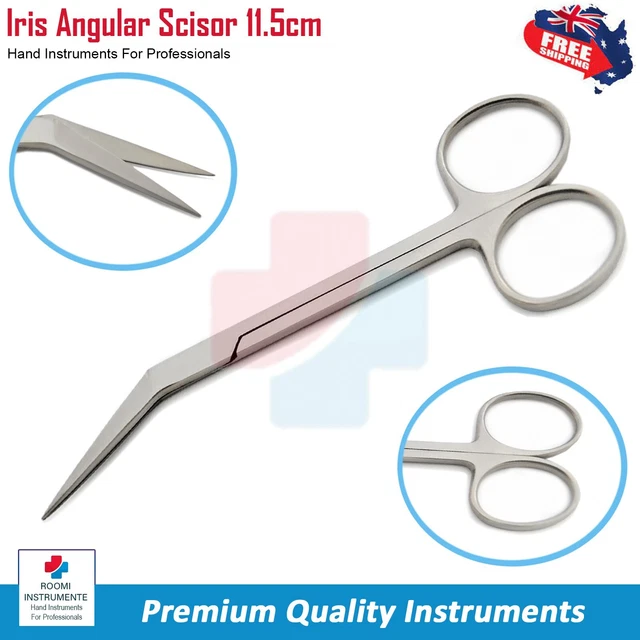 DENTAL IRIS ANGULAR Scissor Nail Scissor Manicure Pedicure Super Cut ...