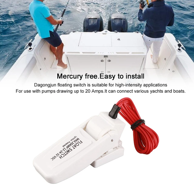 POMPA AUTOMATICA SENTINA barca accensione interruttore galleggiante ...