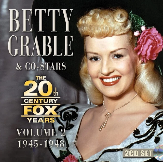 BETTY GRABLE THE 20th Century Fox Years, Volume 2 (1940-1945) (CD) (US ...