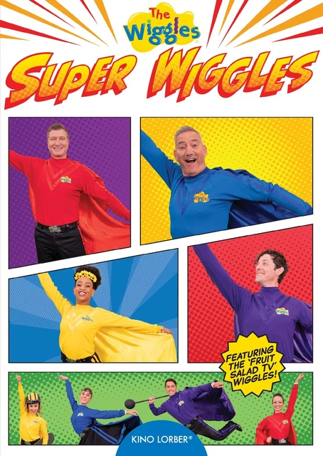 SUPER WIGGLES (DVD) Anthony Field Lachlan Gillespie Tsehay Hawkins ...