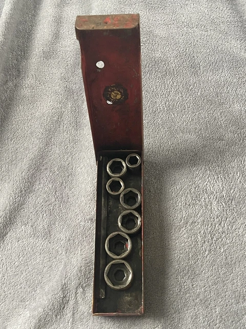 VINTAGE BRITOOL 7 Piece Socket Set Imperial Whitworth £38.99 - PicClick UK