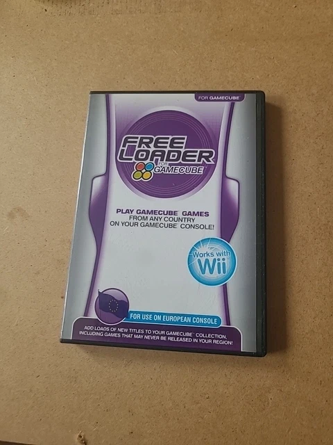 NINTENDO GAMECUBE FREELOADER Boxed with Manual Import Game Enabler £10. ...