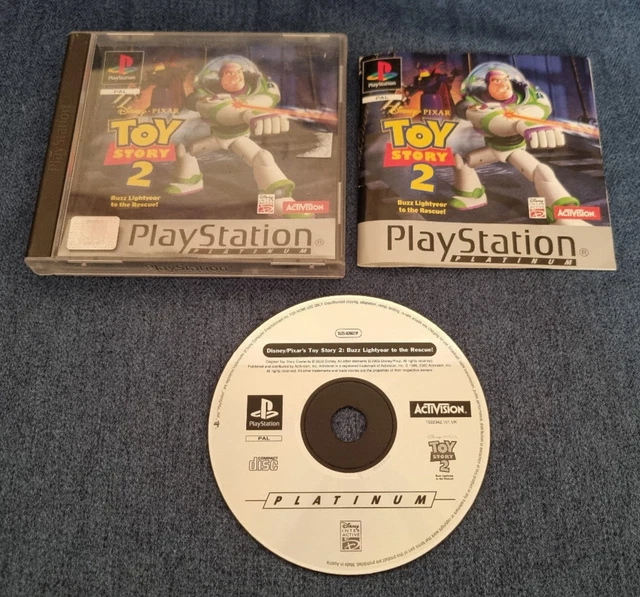 SONY PLAYSTATION 1 PS1 Game Toy Story 2 Boxed Manual Platinum Version £ ...