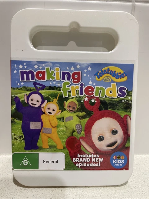 TELETUBBIES MAKING FRIENDS DVD, Region 4, ABC Kids RARE £9.17 - PicClick UK