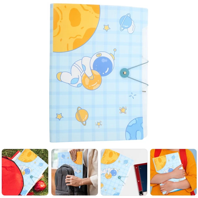 3 PCS PORTABLE File Organizer Document Expandable Folder for Documents ...