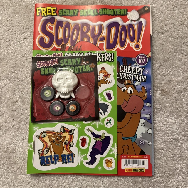SCOOBY-DOO! MAGAZINE #107 December 2009 Cover Freebies Panini Comics ...