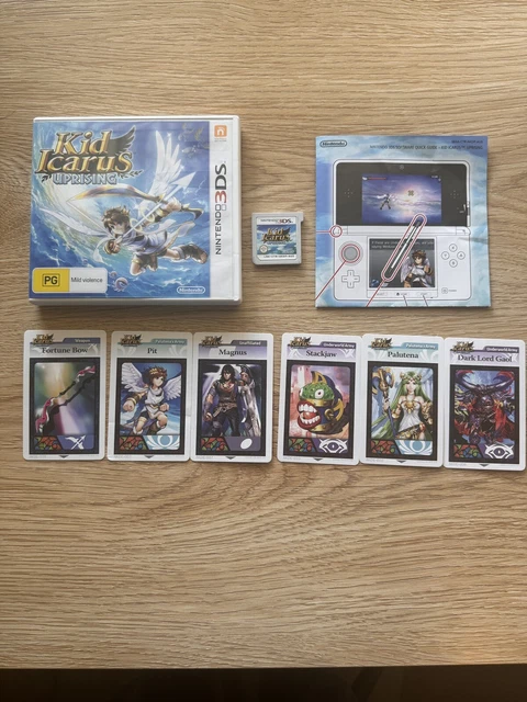 KID ICARUS: UPRISING for Nintendo 3DS +AR CARDS *100% ORIGINAL* TESTED ...