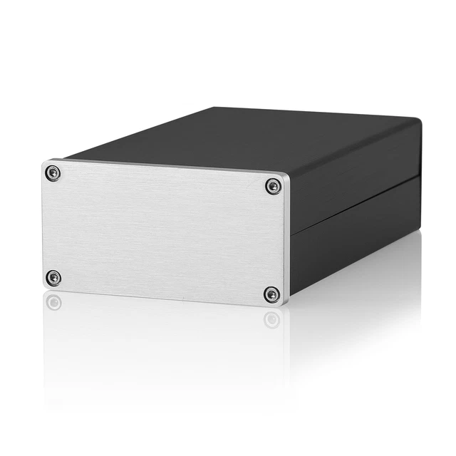 SMALL-SIZE ALUMINIUM CHASSIS Enclosure Mini Amp Power Metal Case W92× ...