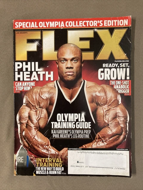 FLEX BODYBUILDING MUSCLE Magazine / Mr. Olympia Ronnie Coleman / 01-04 ...