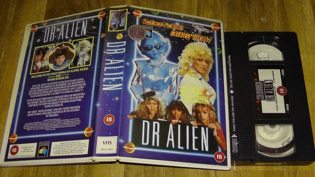 DR ALIEN VHS Video Big Box Ex Rental Cert Colorbox £16.50 - PicClick UK