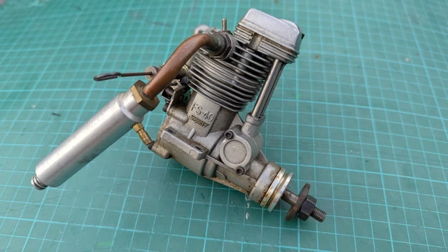 OS 40 FS Surpass Four Stroke Nitro Glow Engine suit R/C Scale Aircraft ...