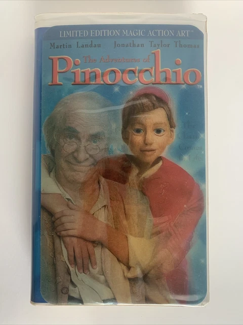 THE ADVENTURES OF Pinocchio 1996 VHS Clamshell With Limited Edition Magic Action £8.08 - PicClick UK