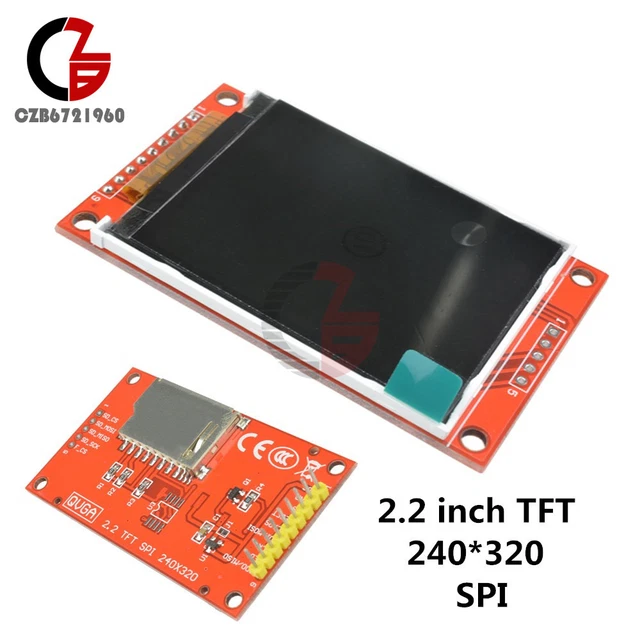 2.2 INCH TFT LCD Display Module ILI9341 SPI 240x320 for 51/AVR/STM32 ...