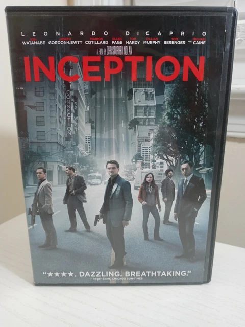 INCEPTION (DVD) CILLIAN Murphy, Ken Watanabe, Joseph Gordon-Levitt, Mar ...