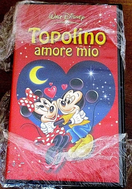 VHS FILM TOPOLINO AMORE MIO animazione 2002 WALT DISNEY VS 4918 (F123 ...