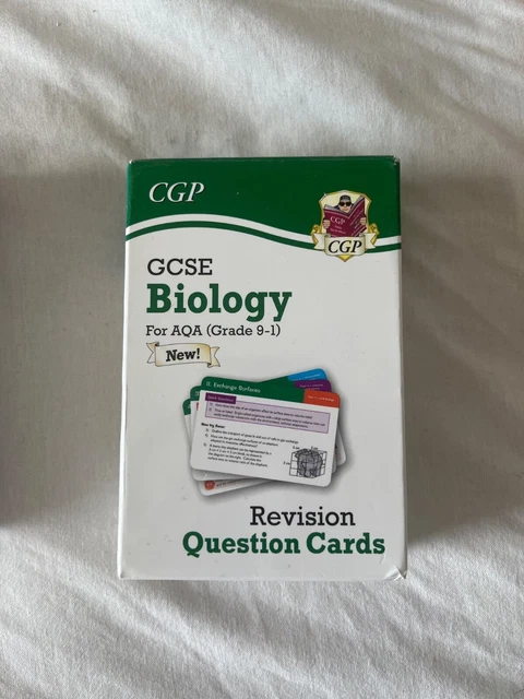 GCSE AQA CGP Triple Biology Revision Flashcards (Grade 9-1) £8.50 ...