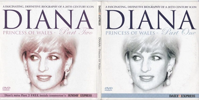 DIANA PRINCESS OF WALES ( DAILY EXPRESS Newspaper Double DVD ) EUR 2,40 ...