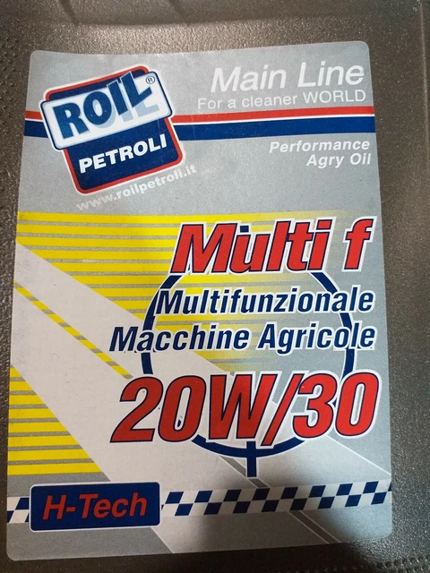 ROIL MULTI F 20W-30 Olio Multifunzione Cambio Sollevatore Trattore - 5 ...