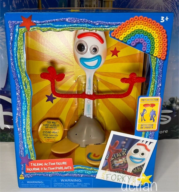 DISNEY PIXAR TOY Story 4 Forky Interactive Talking Action Figure 7 ¼ ...