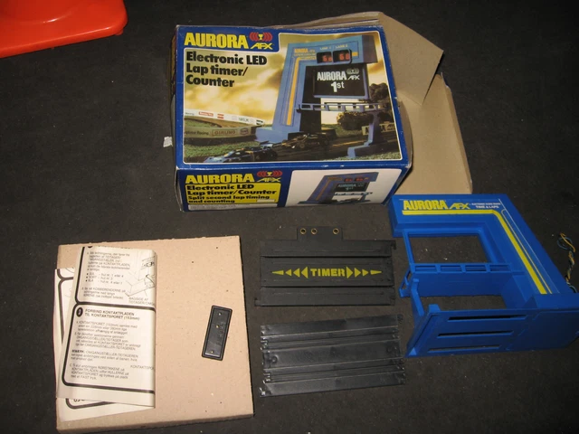 SLOT CAR VINTAGE ho scale AURORA LAP COUNTER NEW OLD STOCK no tyco ...