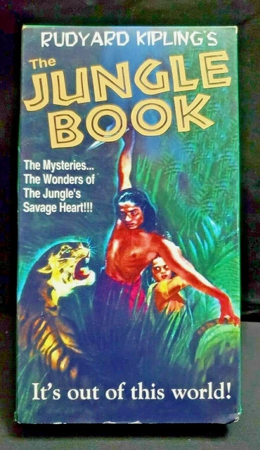 SELTENE 1942 VERSION Das Dschungelbuch mit Sabu, Patricia O'Rourke VHS ...
