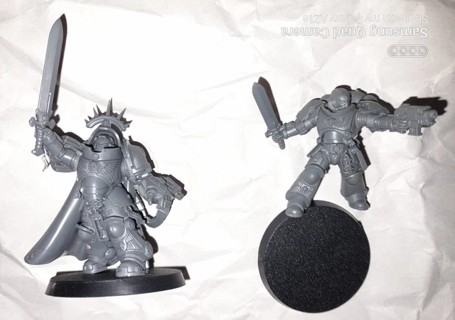 CAPTAIN IN GRAVIS Armour Primaris Lieutenant Warhammer 40k Space ...