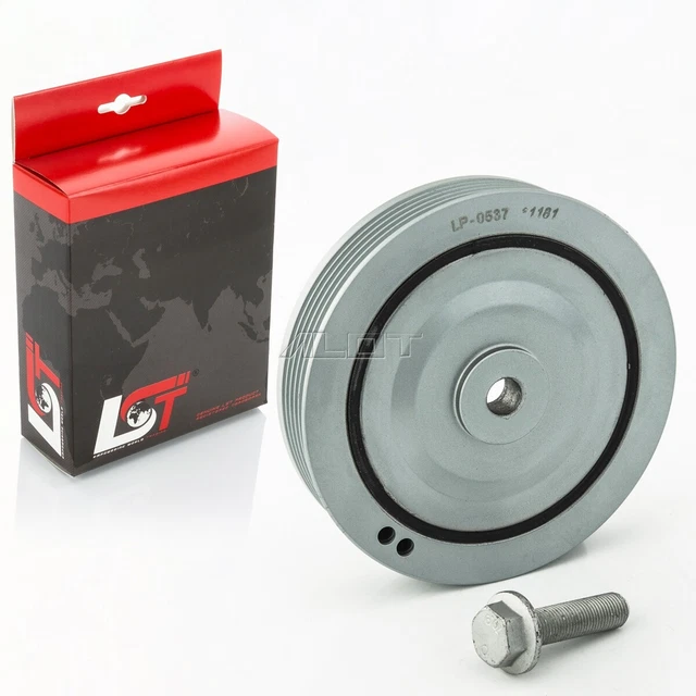 POULIE DE VILEBREQUIN Amortisseur Vibrations pour RENAULT Clio laguna scenic 1.9 EUR 28,04 ...