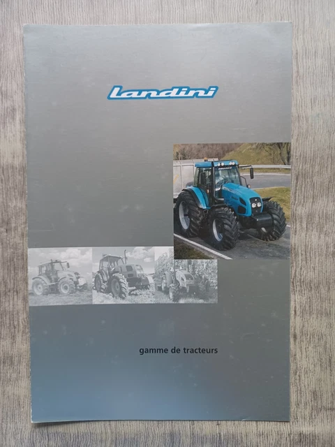 PROSPECTUS BROCHURE TRACTEUR Landini Gamme EUR 1,00 - PicClick FR