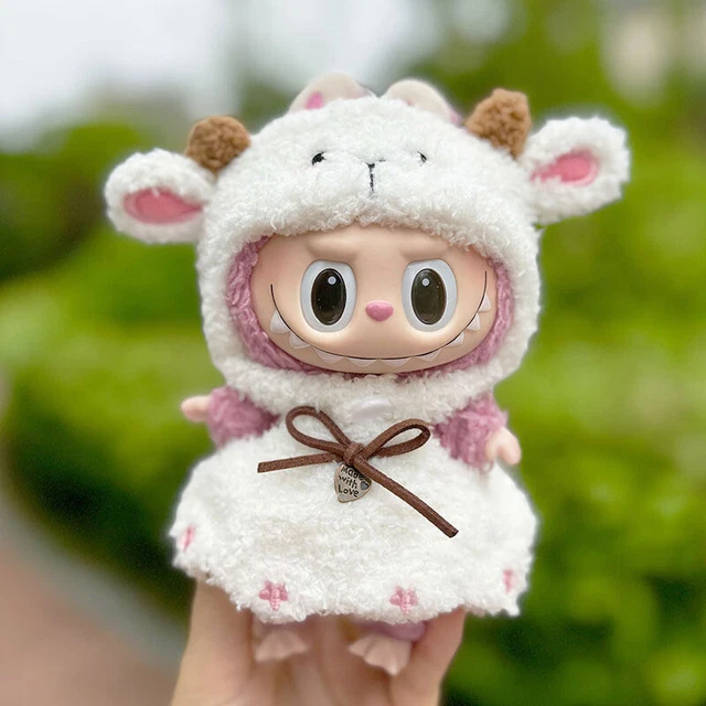 POP MART THE Monsters Labubu Plush Doll Little Sheep Jumpsuit New ... POP MART THE Monsters Labubu Plush Doll Little Sheep Jumpsuit New ...