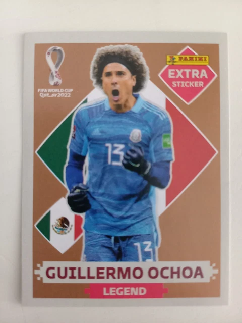 PANINI QATAR 2022 Extra Sticker Bronze - Guillermo Ochoa - Brazil ...