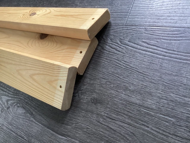 BED SLAT - Pine Wood - 91cm x 6.8cm x 2cm - Price is for ONE. See ...