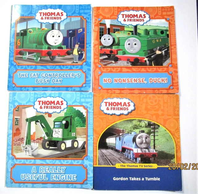 THOMAS THE TANK Engine & Friends: 4x softcover books by Rev W Awdry $6. ...