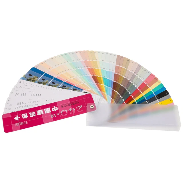 COLOR CARD 20.3X5CM Plastic Professional Wheel Useful Paint Cards £15. ...