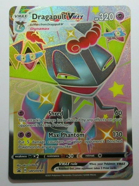 JUMBO/OVERSIZED DRAGAPULT VMAX - SWSH097 Sword & Shield Promo - Pokemon ...