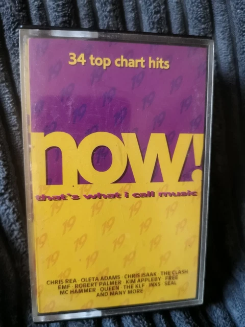 NOW THAT'S WHAT I Call Music 19 (Double Cassette Tape) £6.95 - PicClick UK