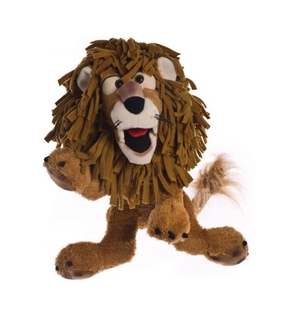 LIVING PUPPETS HAND Puppet Hand Play Animals Carl the Lion 43cm £46.98 ...