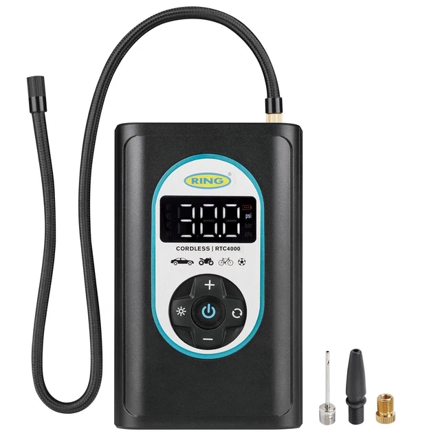 RING CORDLESS DIGITAL Tyre Inflator (RTC4000) £44.55 - PicClick UK