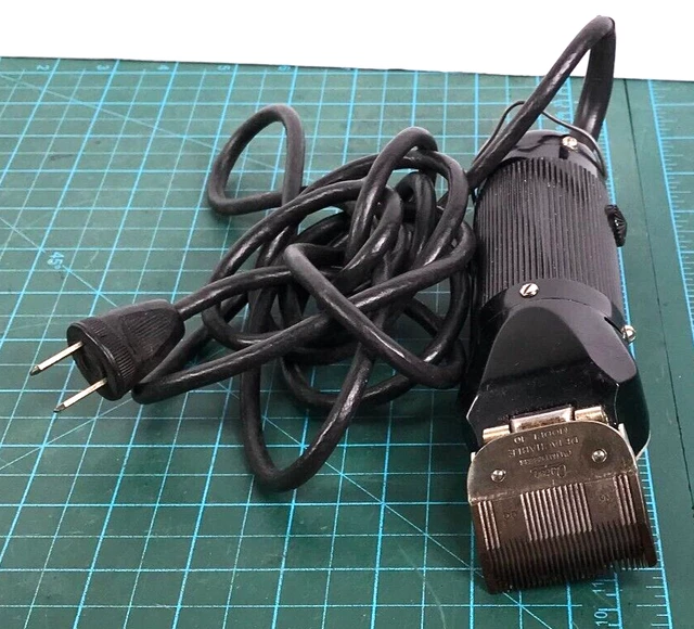 VINTAGE OSTER MODEL 10 Progienic Heavy Duty Electric Hair Clippers Made ...