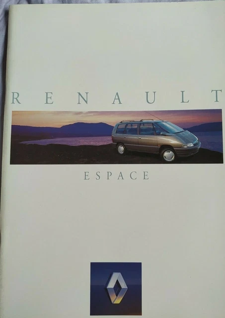 RENAULT ESPACE (1993) Katalog-Brochure-Catálogo-Catalogue-Depliant EUR ...