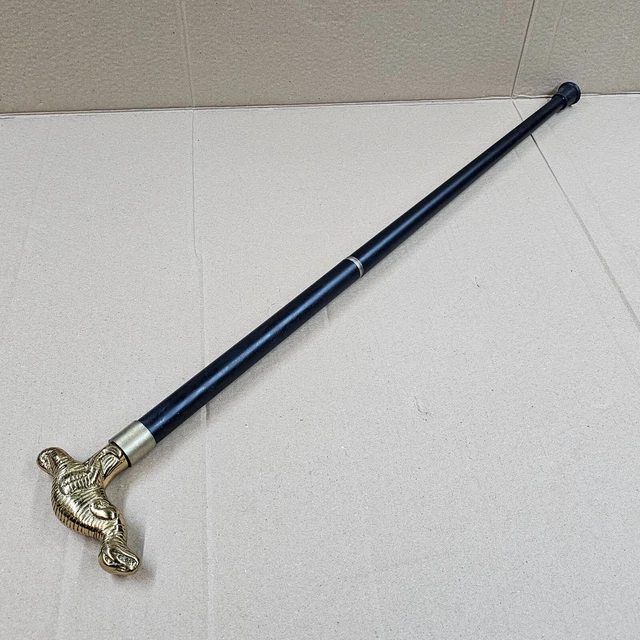 CANNE EN MÉTAL Dino Noire 83 Cm Pliable Avec Compartiment Secret EUR 55 ...