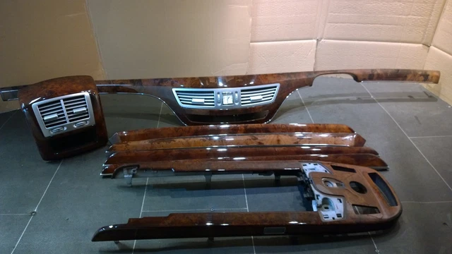 MERCEDES W221 S-CLASS Interior Dash Door Trim Kit Set Rhd £120.00 ...