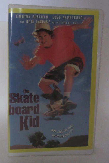 1993 VHS TAPE The Skate Board Kid Clamshell Timothy Busfield Dom ...