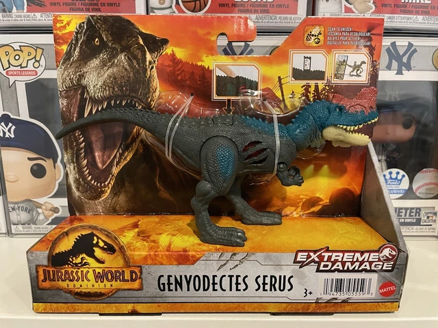 JURASSIC WORLD DOMINION Extreme Damage GENYODECTES SERUS Dinosaur! RARE ...