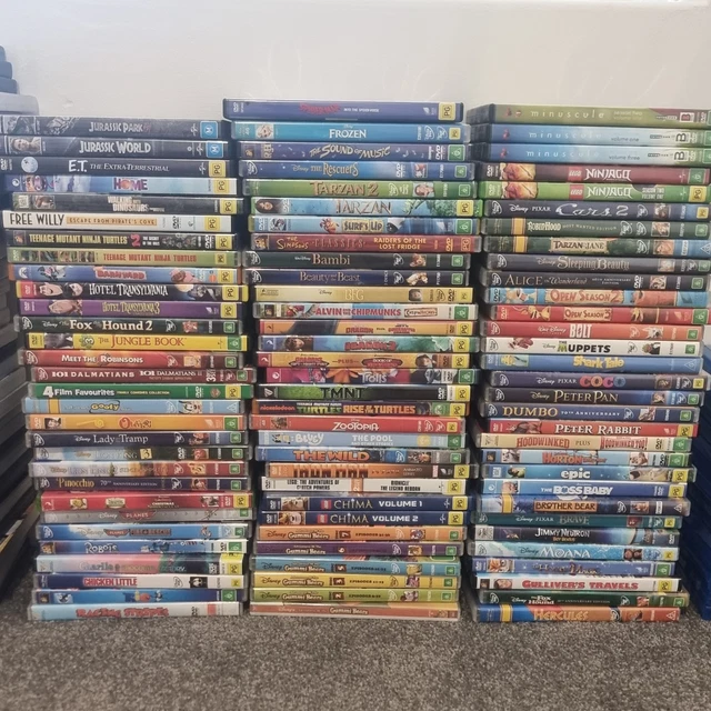 KIDS / CHILDRENS DVD Bundle | 30 DVDs | Mixed Genre | G / PG Rating ...