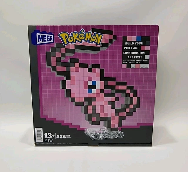 MEGA POKÉMON: MEW Build Your Pixel Art 434 pcs Builder Set NEW FACTORY ...