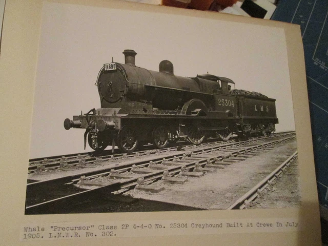 Railway Photo 8x6 Lnwr 4 4 0 Whale Precursor No 659 Dreadnought Crewe