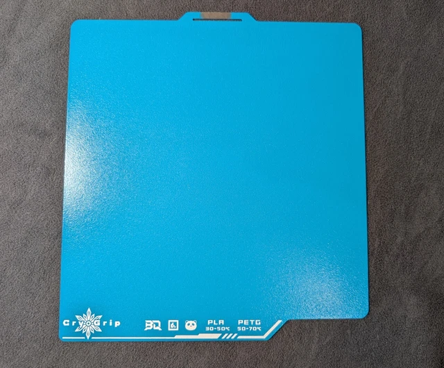 CRYOGRIP FROSTBITE BUILD Plate 257x257mm for Bambu Lab A1 X1 P1 ...