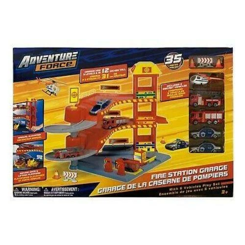 ADVENTURE FORCE FIRE Station Garage PlaySet $24.99 - PicClick CA