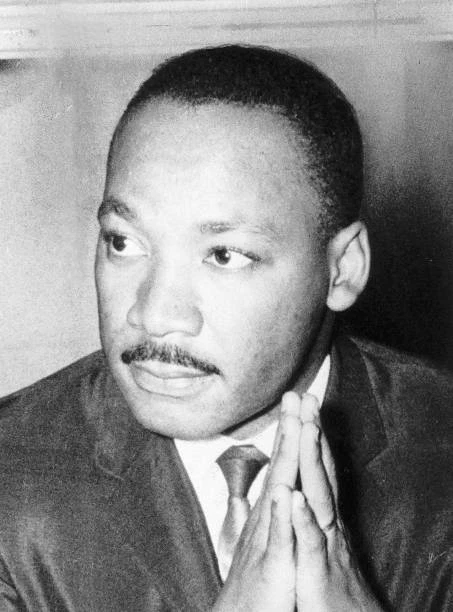 DR MARTIN LUTHER King civil rights activist in the Chapter House 1964 ...