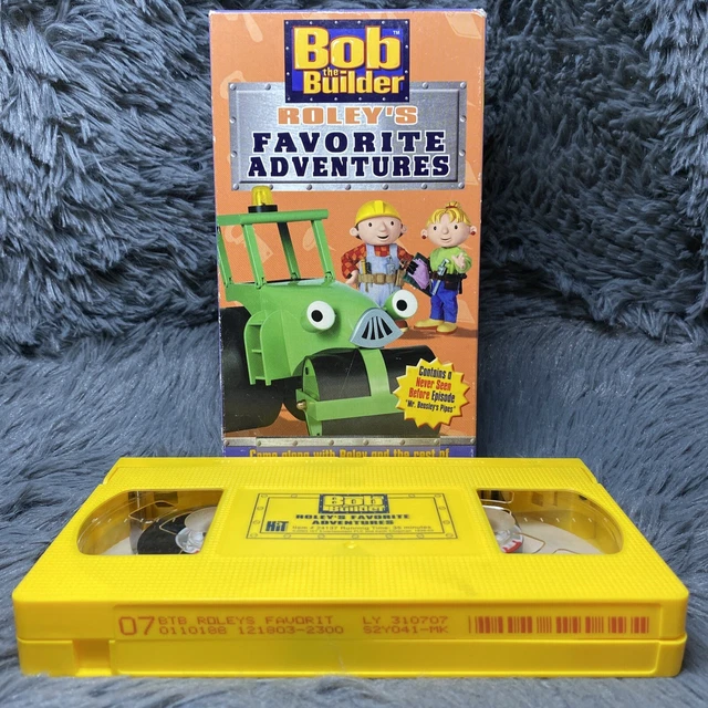 BOB THE BUILDER Rolly's Favorite Adventures VHS 2004 film de dessin ...